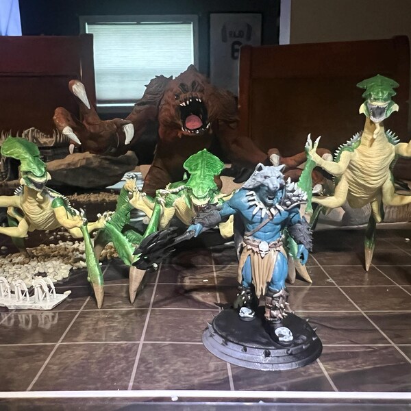 Grotesque Female Abomination Demon (3 Sizes) | 90mm Tall | 28mm Scale ...