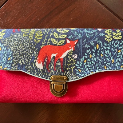 Forest Animals Coin Purse, Clasp Purse, Fabric Purse, Metal Frame Purse ...