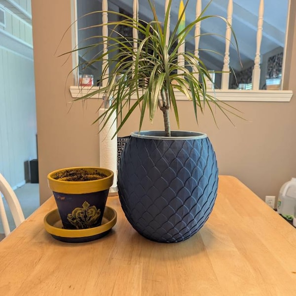 Hanging Black Duck Planter Cute Animal Plant Pots 3D Printed Ugly ...
