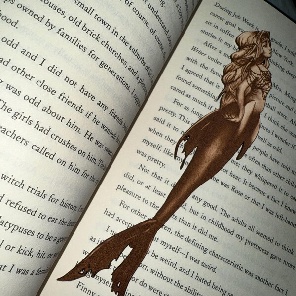 Leather Bird Bookmarks: Falcon Bookmark, Hawk Bookmark, or Crowned ...