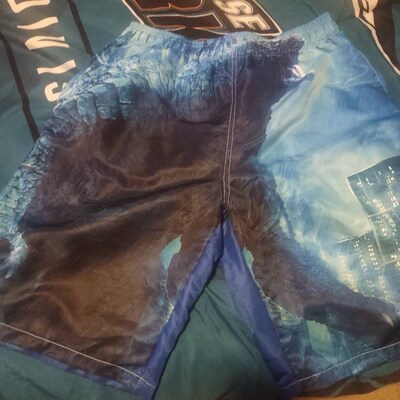 Boys Swim Trunk Godzilla-king-of-the-monsters-movie - Etsy