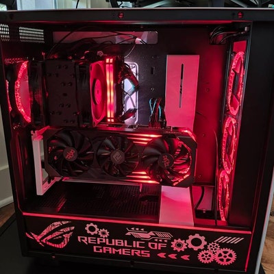 Custom Pc Plate, Gaming Computer Custom RGB Psu Cover Plate, PSU Shroud ...