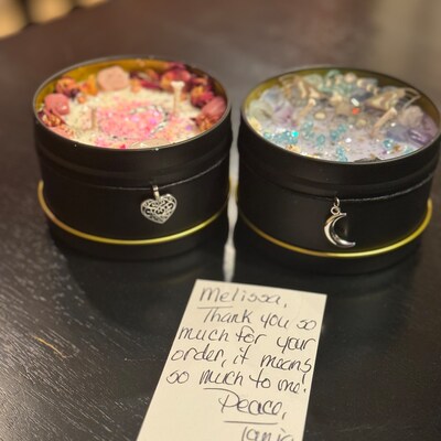 Moon Magic/moon Candle/intention Candle/witchy Candle/ritual Candle ...