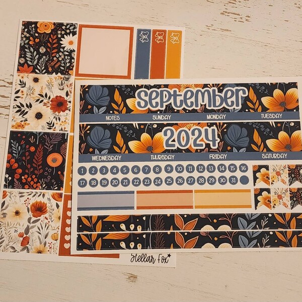 Summer Monthly Planner Sticker Kit Erin Condren Classic Happy Planner ...
