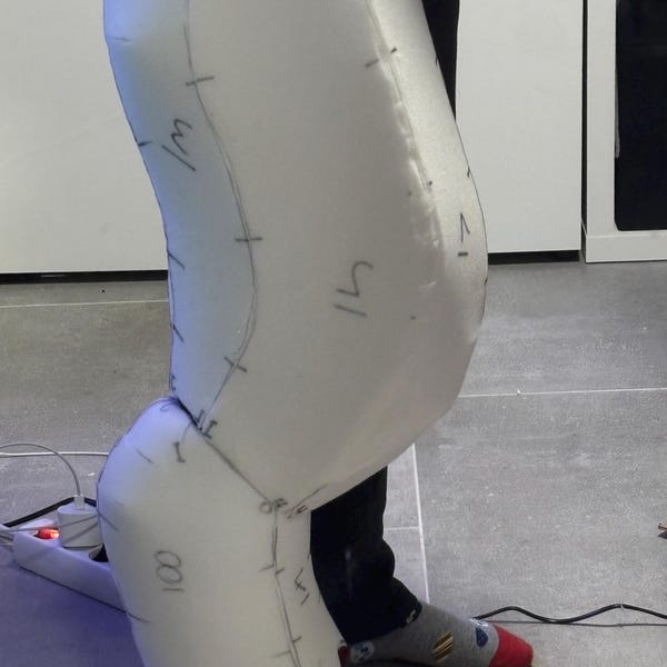 DIGITAL Digitigrade Leg Padding Template for Fursuits & Cosplay - PDF ...