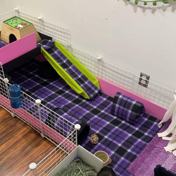Custom Fleece C&C Cage Liner - 1x2 2x2 2x3 2x4 2x5 2x6 Liner | Fleece ...