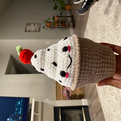 Ice Cream Cone Plush Crochet PATTERN Amigurumi - Etsy