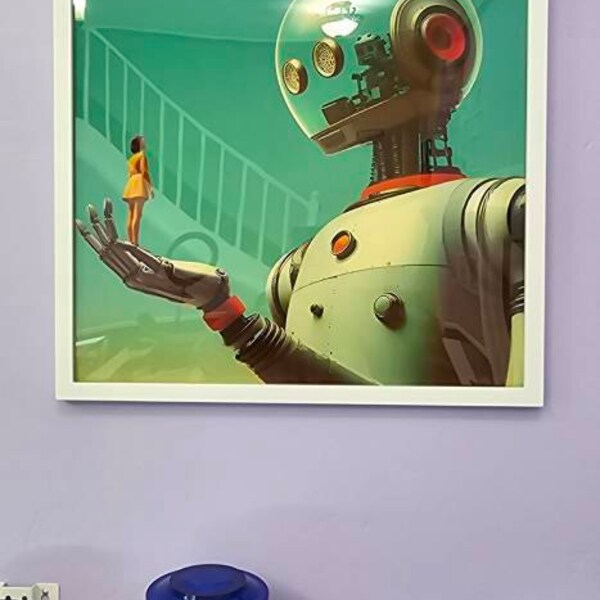 UFO Art, Retro Sci-fi Art, Vintage 1950's Inspired - Space Cowboy ...