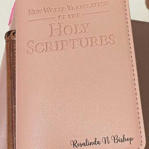 Pocket Bible Cover Jw English Small Bible Cover Jw Pocket Bible Cover ...