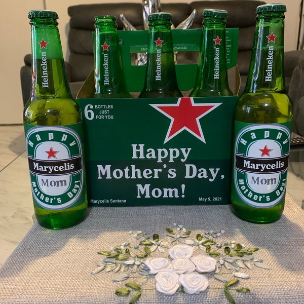 Custom Corona Beer Carrier Box Label ~ FREE SHIPPING! - Etsy
