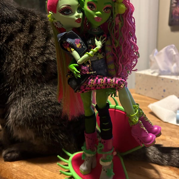 Mini Wall Doll Shelf Securely Show off Your Ghouls in Even the Tightest ...