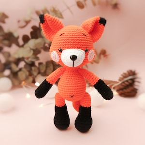 Crochet Pattern Raindrop the Little Fox - Etsy