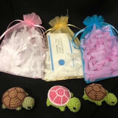 Tiny Plushie Turtle, Tiny Faded Purple Turtle, Pinkish/purple Amigurumi ...