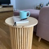 Coffee Table Funky Table Fluted Legs Table Cloud Shaped Table Colorful ...