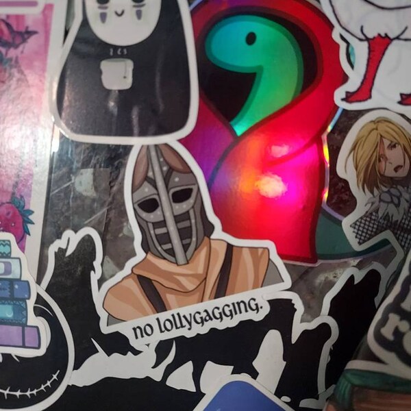 Skyrim Guard Stickers! - Cute, Gaming, Stickers, Gamer, Geeky, Nerdy ...