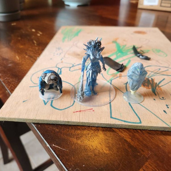 Custom 3D Printed Auril the Frostmaiden. All Three Forms - Etsy