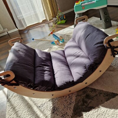 Set of 3 Items Foldable Triangle Arch Ramp With Slide, Arch Pillow ...