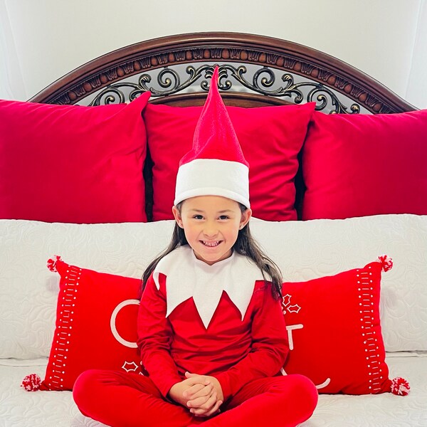 BULL HOOVES RED Reindeer Gloves Fleece Adult and Child Sizes - Etsy