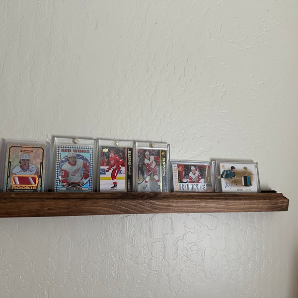 Sports Card Display Wall Shelf - Etsy