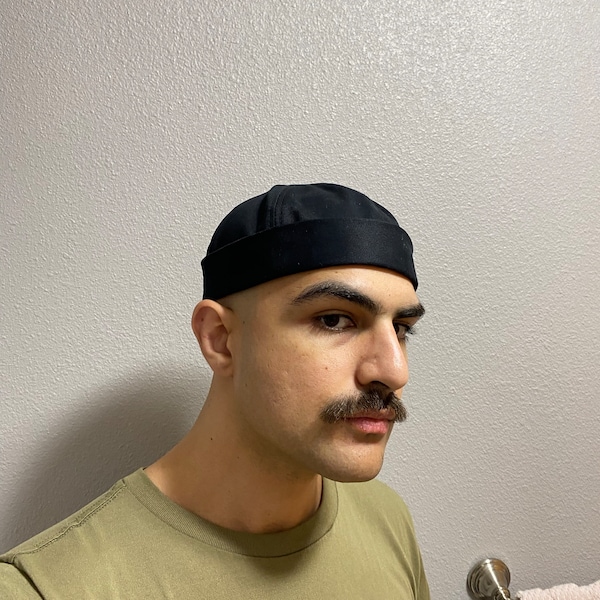 DOCKER Lightweight Cotton Beanie Cap Soft Breathable Dock Hat Sailor ...