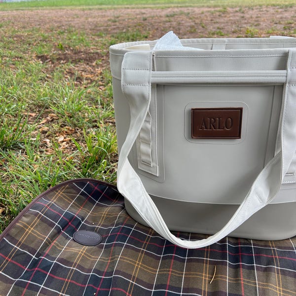 Pine Tree Leather Patch | Optional Hook Side Fastener | 3" X 2 ...