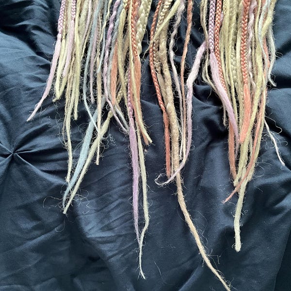 Synthetic Dreads Extensions/double Ended Dreadlocks & Braids/handmade ...