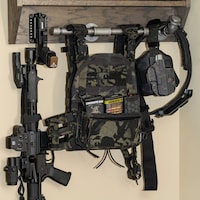 Wall Mounted Duty and Tactical Gear Rack Small - Etsy Canada