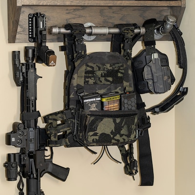 Wall Mounted Duty and Tactical Gear Rack Small - Etsy