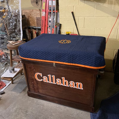 Custom Tack Trunk Top Cover With Embroidery by Bobbigee's - Etsy