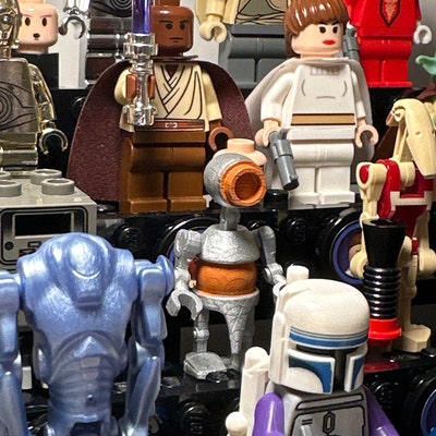 Custom Super Tactical Droid, Kalani, Space Wars Minifigure - Etsy