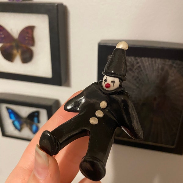 Mini Classic Clown Figurine - Etsy