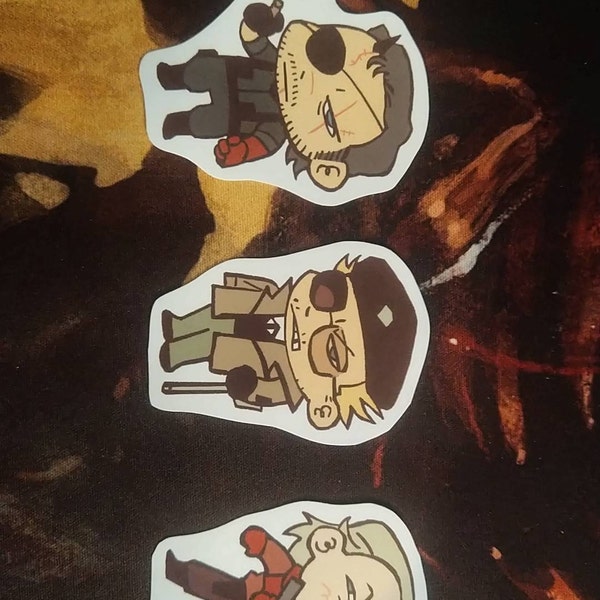 MGS Stickers 2 - Etsy