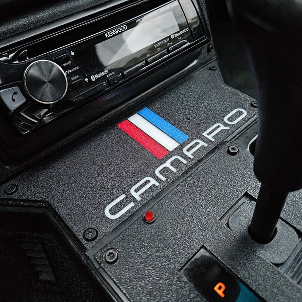 3rd Gen 82 92 Camaro Double Din Radio Bezel 3d Printed Etsy