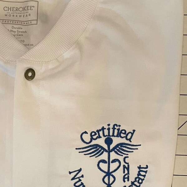 CNA Certified Nurses Assistant - Machine Embroidery Design, Facemask ...