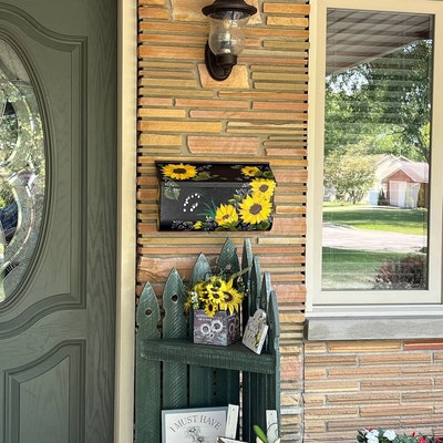 Beautiful Hand Painted Mailboxes Faux Weathered, Patina Custom Mailbox ...