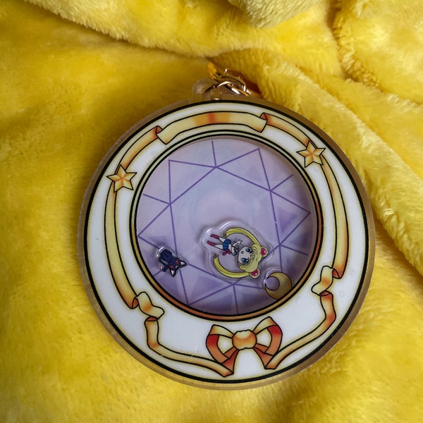 Shaker Charm- Bottled Fairy -double-sided Acrylic Shaker Charm ...