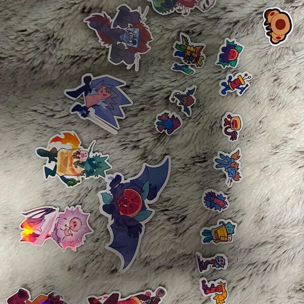 Objectified Comic Stickers [fight or Flight Collection] - Etsy