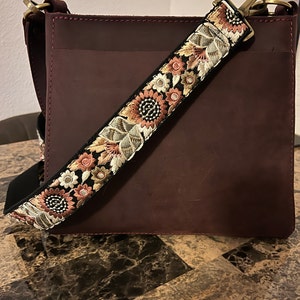 Embroidered Purse Strap Crossbody Strap for Purses Handbag Boho Bag ...