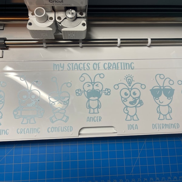 7 Stages of Crafting SVG, Cricut Cutie Stages of Crafting, SVG Files ...