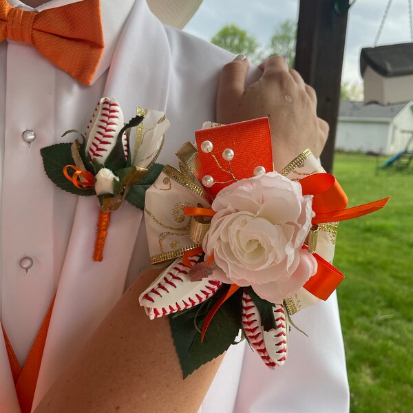 Softball Sport Buds Roses - Etsy