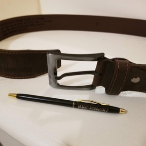 Personalized Gift Engraving Belt Anniversary Gift Custom | Etsy