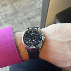 Sun and Moon Watch El Sol Y La Luna Astronomy Ladies Watch Unisex Watch ...