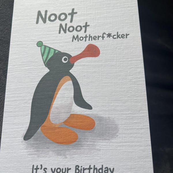 Big Nob Rude Funny Spicy Birthday Card for Him, Rude Birthday Card for ...