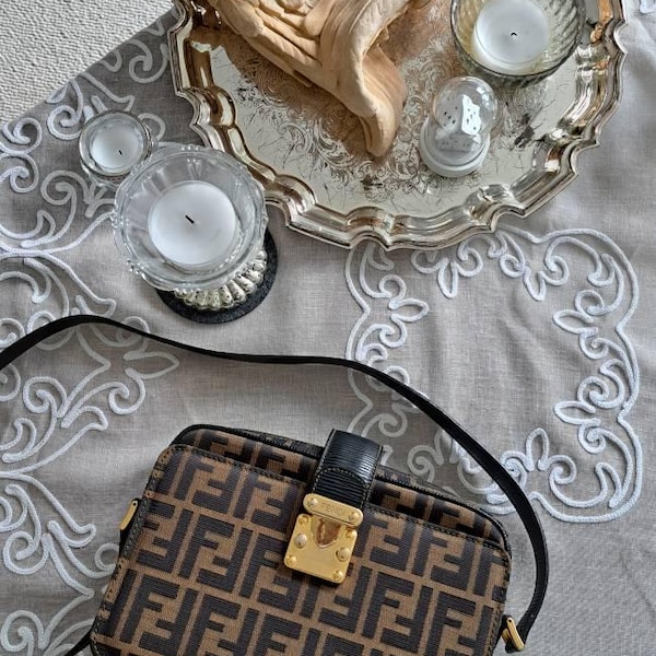 CELINE Authentic Vintage Sulky Horse Carriage C Monogram Shoulder Bag - Etsy