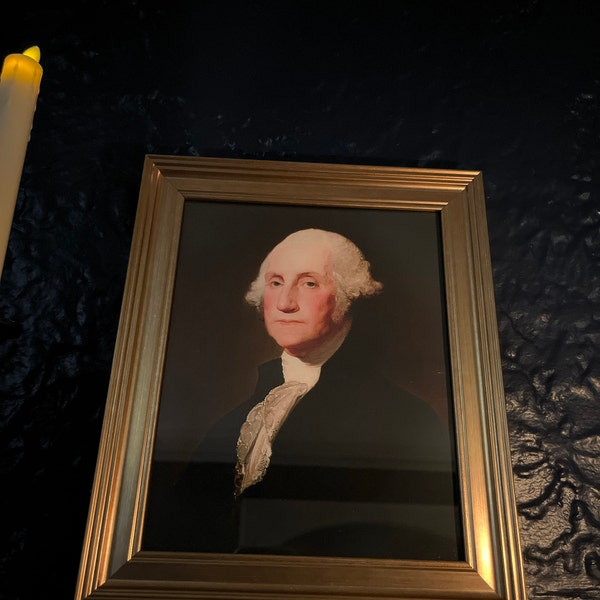 George Washington Portrait Canvas Print, George Washington US ...