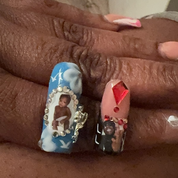 Custom Photo Nail Art Waterslide Decals | Custom Water Decals for ...