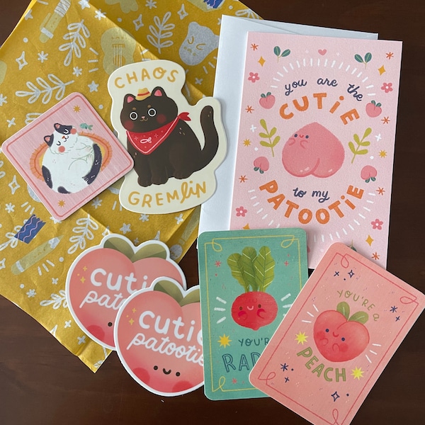 Chaos Gremlin Cat Sticker - Journal Sticker - Cute Sticker - Cute Cat ...