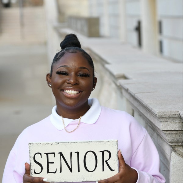 Graduation Signs, SENIOR, Graduation, Class of Signs, Senior Photo ...