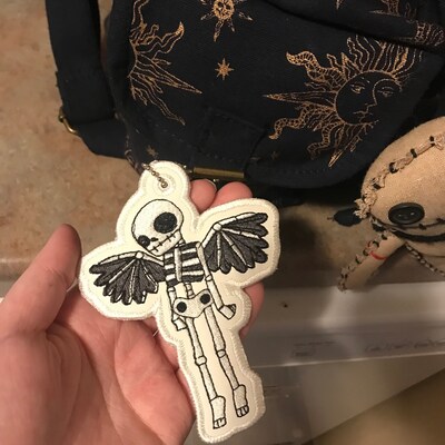 Plush Fluffy Skeleton 'is It a Bird an Owl or a - Etsy