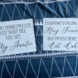 Ring Bearer Wedding Sign Ring Security Funny Ring Bearer Sign Flower ...